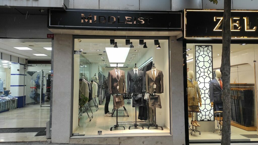 Giyim mağazası Middleist Tekstil, İstanbul, foto