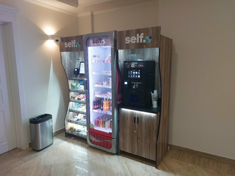 Kahve otomatı Uvenco, Saint‑Petersburg, foto