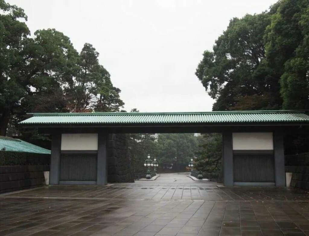 Turistik yerler Nishinomaru Gate, Tokyo, foto