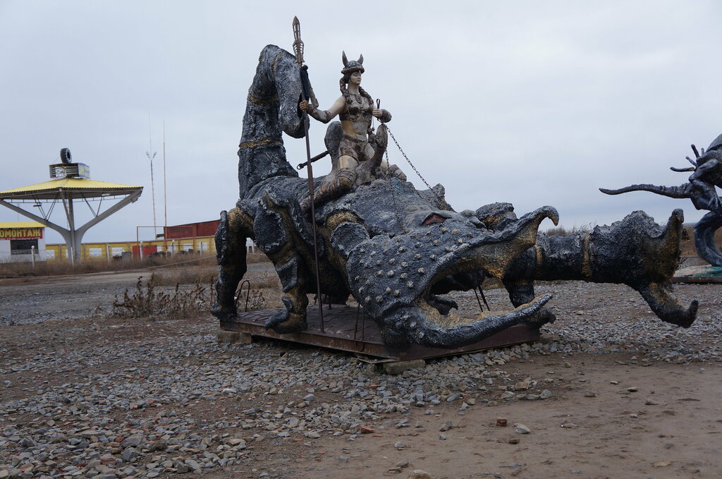 Sanat atölyeleri Выставка скульптур, Rostovskaya oblastı, foto