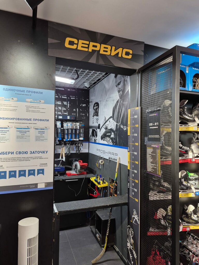 Spor mağazaları ProfilX, Moskova, foto