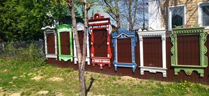 Музей наличников (Yubileynaya Street No:187, derevnya Zavolenye), müzeler ve sanat galerileri  Moskova ve Moskovskaya oblastından