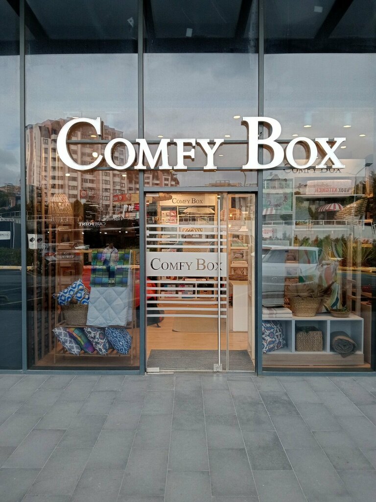 Ev tekstili mağazaları Comfy Box, İstanbul, foto