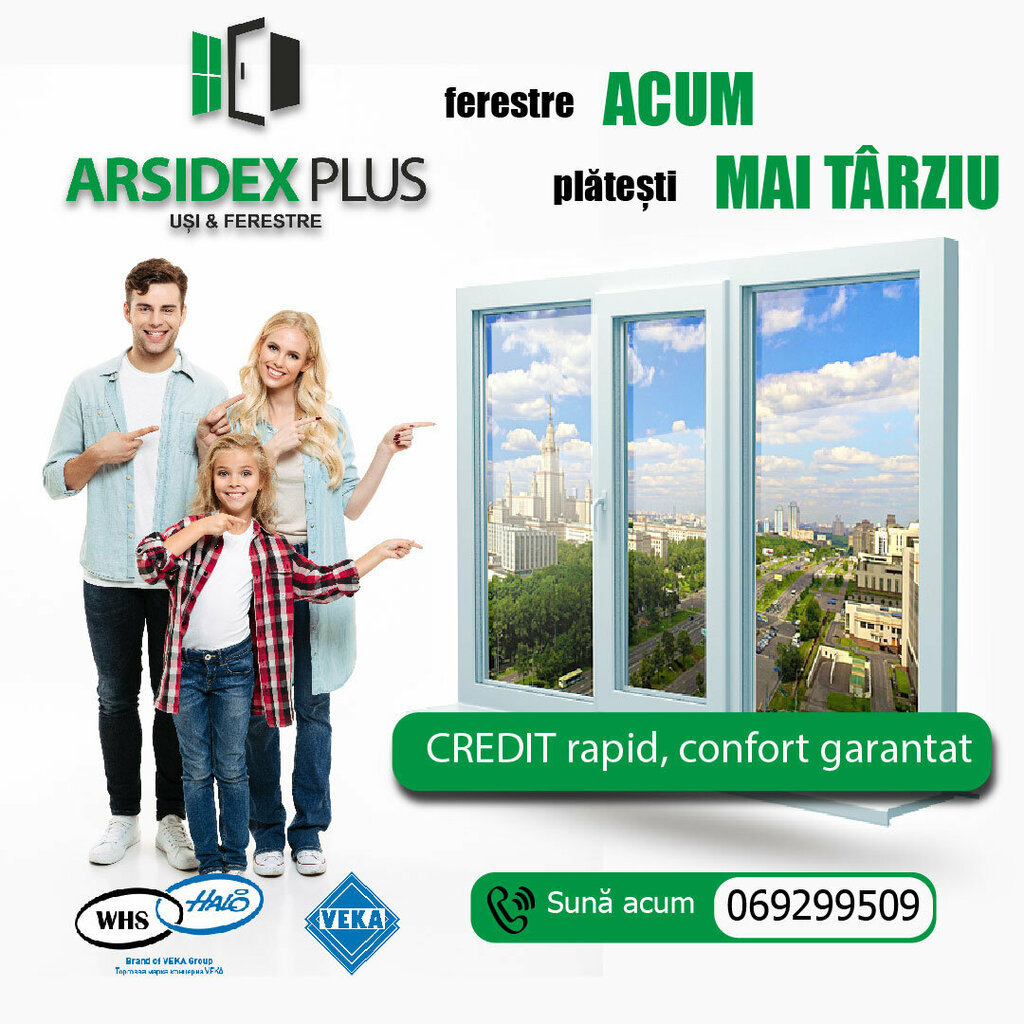 Pencere üretim, satış ve montaj firmaları Arsidexplus, Beltsi, foto