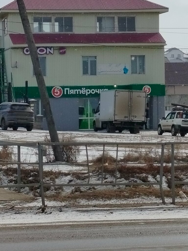 Süpermarket Pyatyorochka, Buriatya, foto