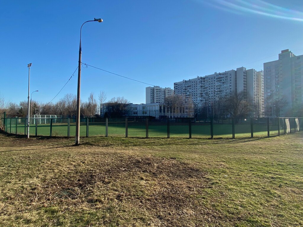 Spor alanı Детский бейсбольный стадион, Moskova, foto