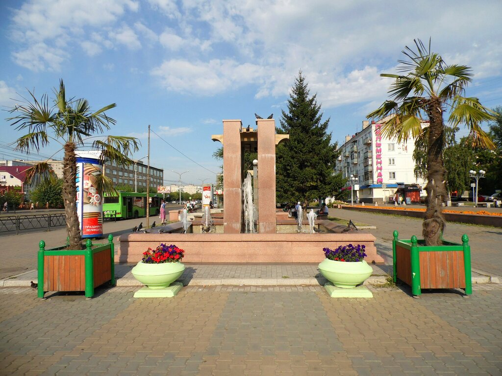Çeşme Fountain, Krasnoyarsk, foto