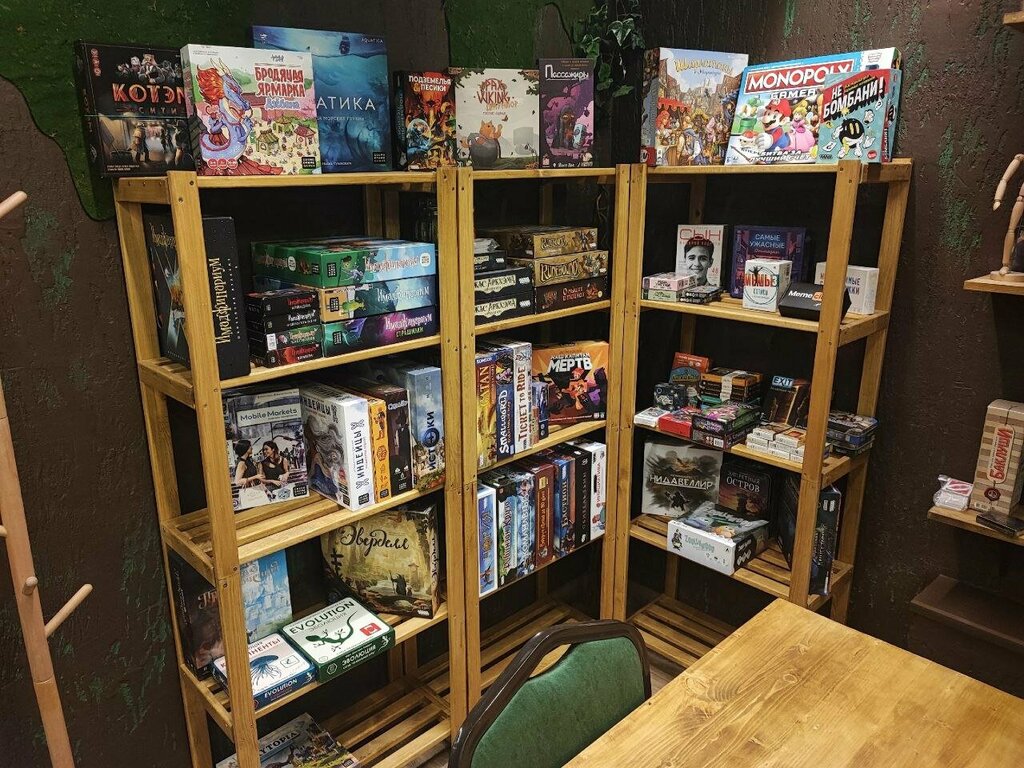 Masa oyunları ve zeka geliştirici oyunlar Goblins Forest, Moskova, foto