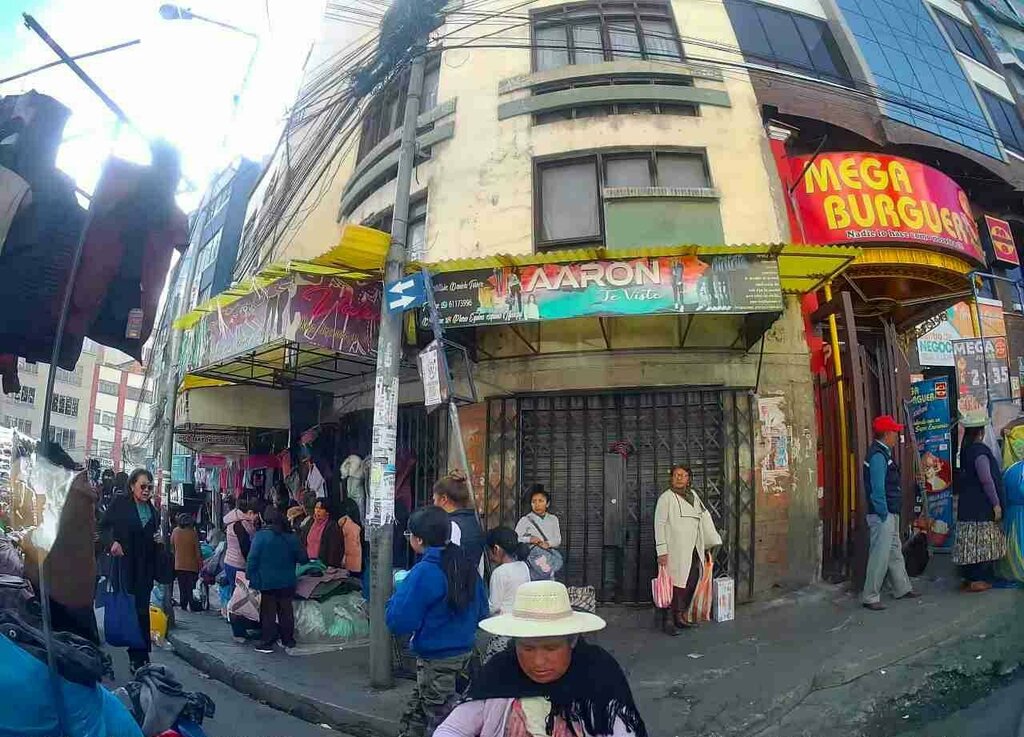 Giyim mağazası Aaron, La Paz, foto