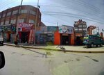Docks (Department of La Paz, Provincia Murillo, El Alto, Avenida Tiahuanacu), oto döşeme  El Alto'dan