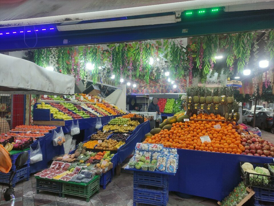 Manavlar Manav Şirinevler Sebze Meyve Pazarı, İstanbul, foto