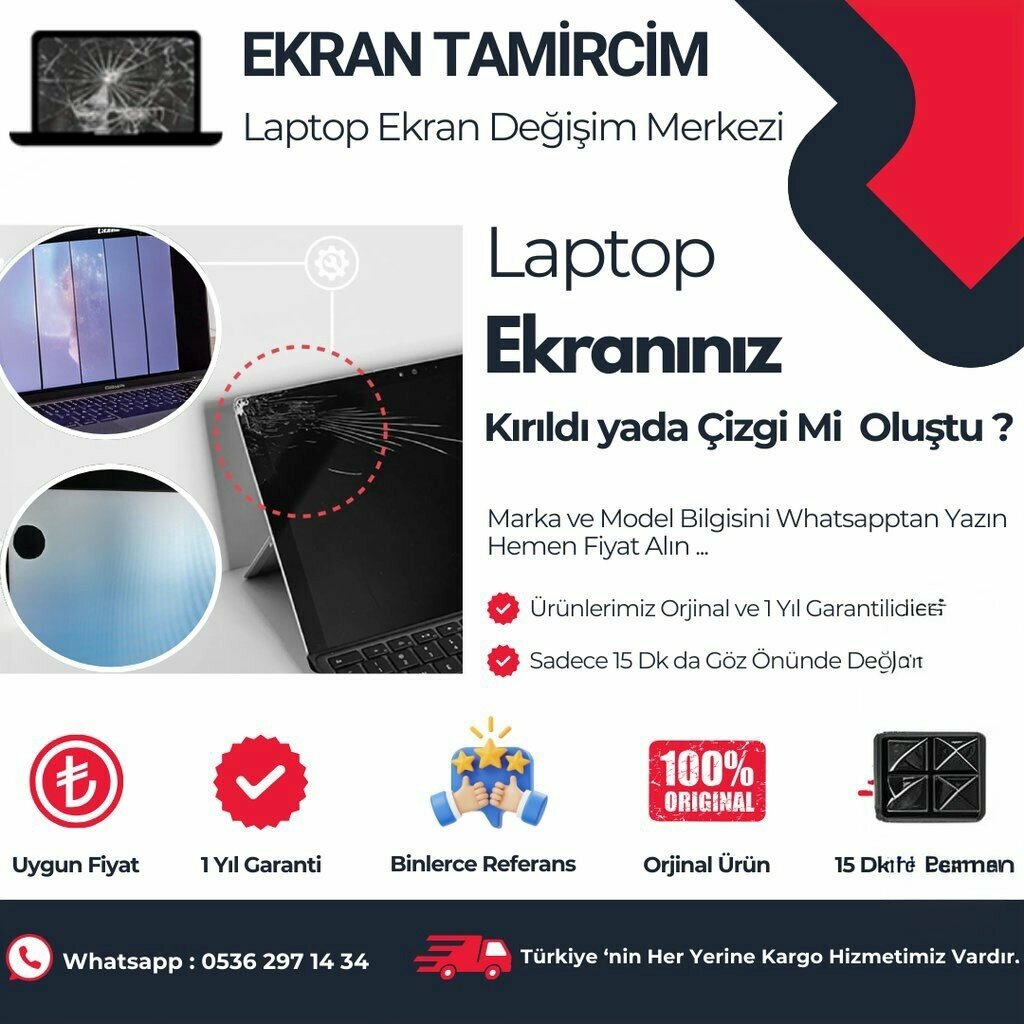 Dizüstü bilgisayarlar ve tabletler Ekran Tamircim, İstanbul, foto