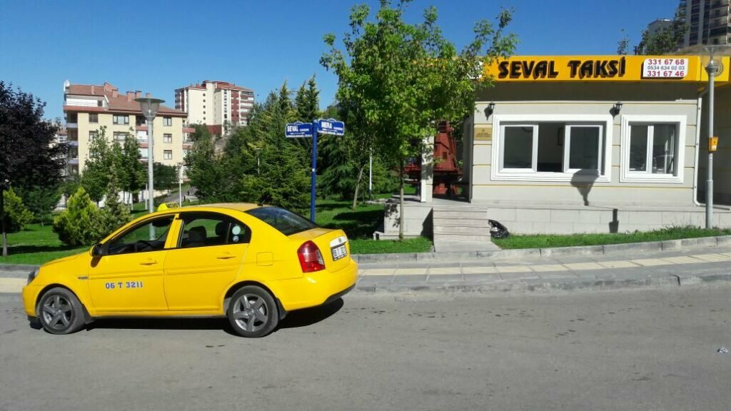 Taksi durağı Seval Taksi, Ankara, foto
