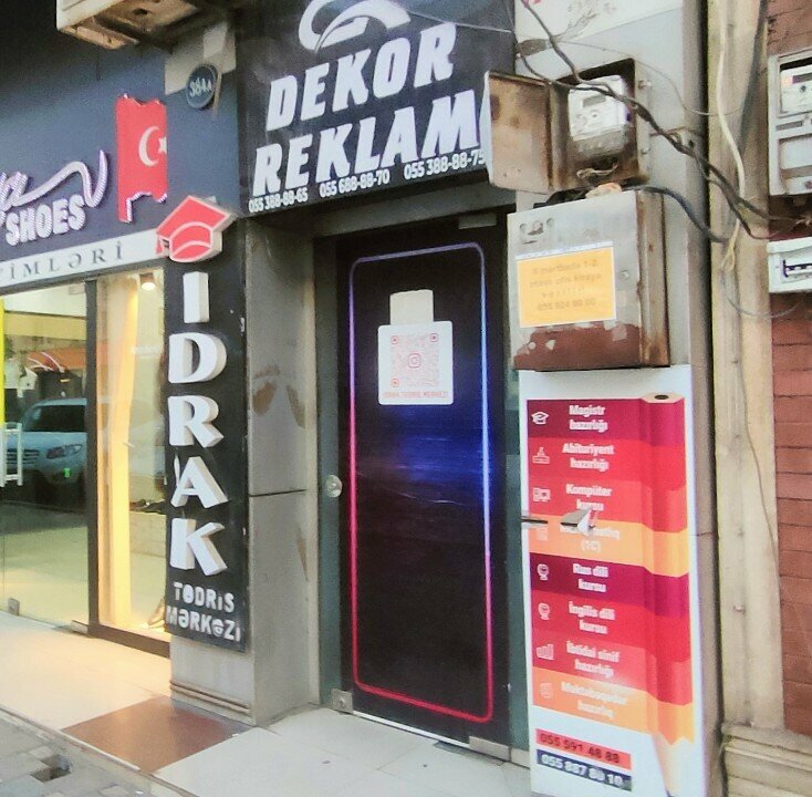 Açıkhava reklamcılığı Dekor Reklam, Gence, foto