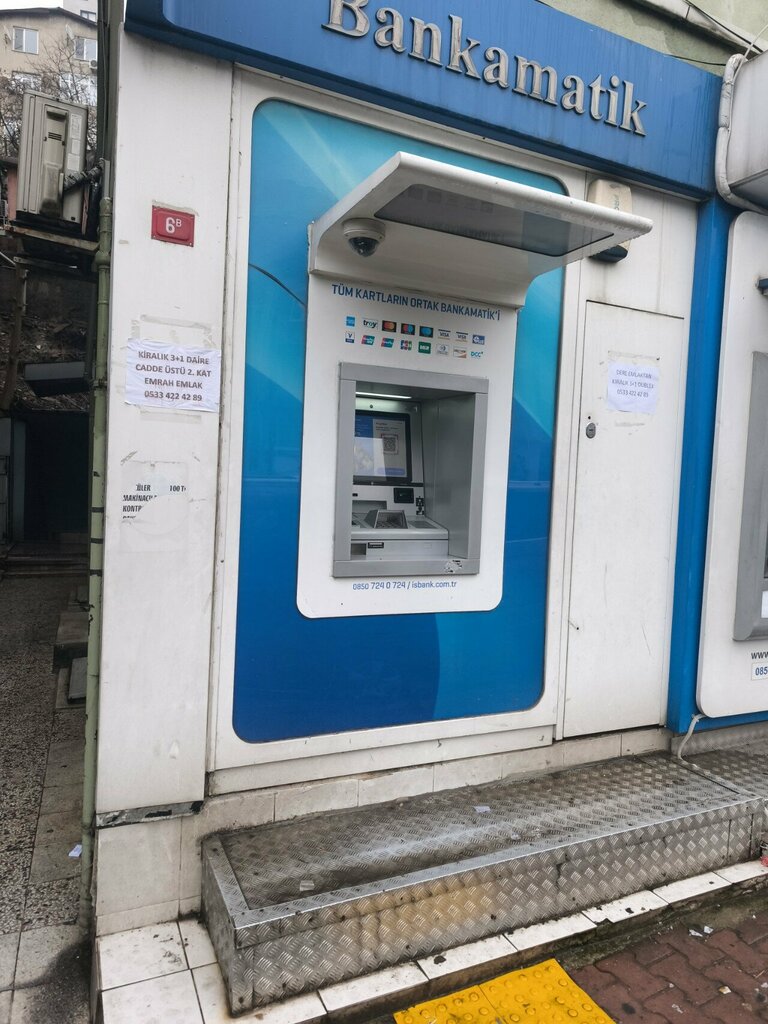 ATM'ler Türkiye İş Bankası, İstanbul, foto