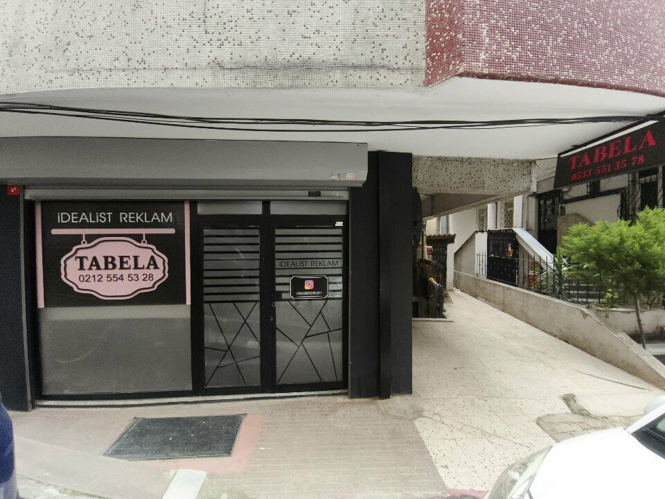 Tabela yapımı İdealist Reklam, İstanbul, foto