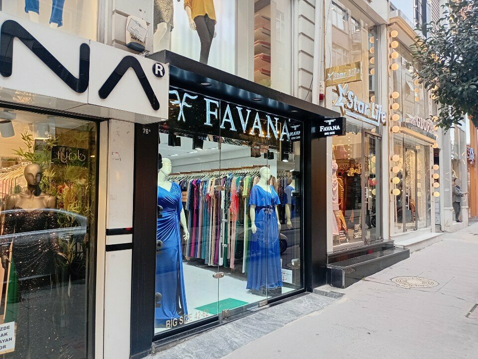Giyim mağazası Favana, İstanbul, foto