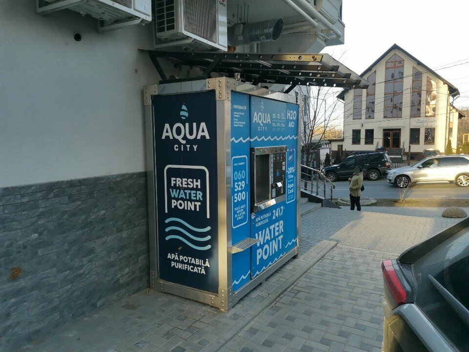 Su satışı Aqua City, Kişinev, foto