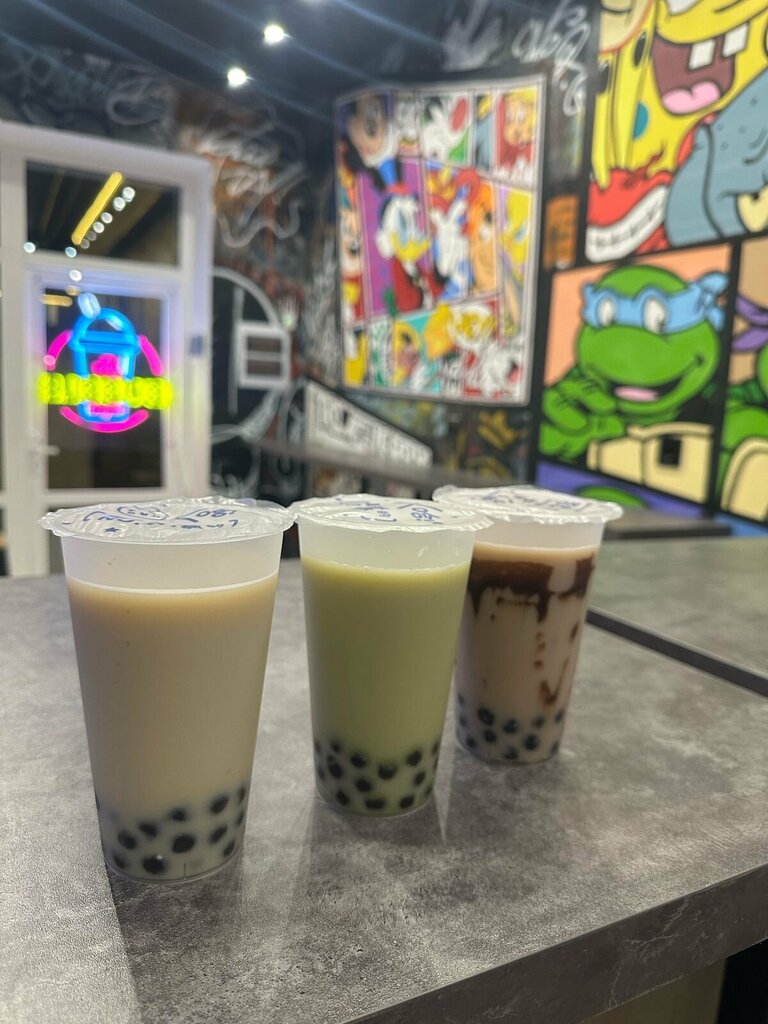 Al götür çay Bubble tea, Moskova, foto