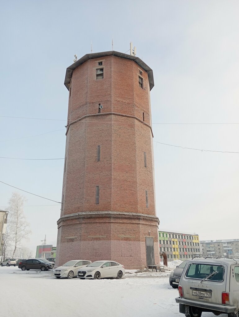 Mühendislik altyapısı Водонапорная башня, Topki, foto