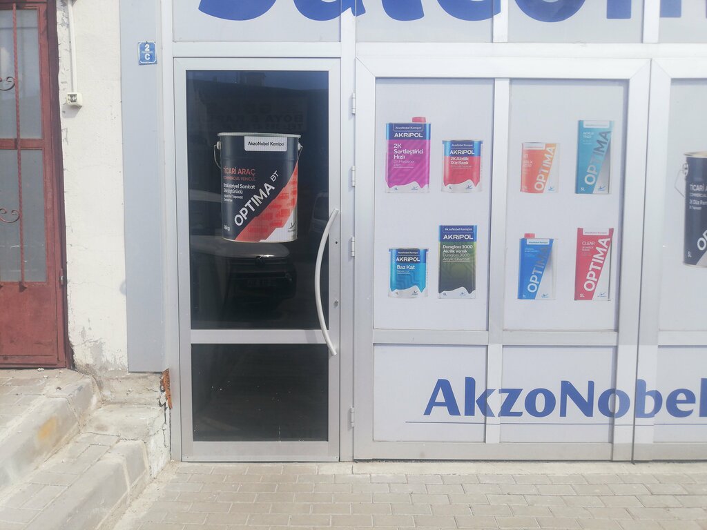Boya ve cila malzemeleri üretim ve satış yerleri AkzoNobel, Ankara, foto
