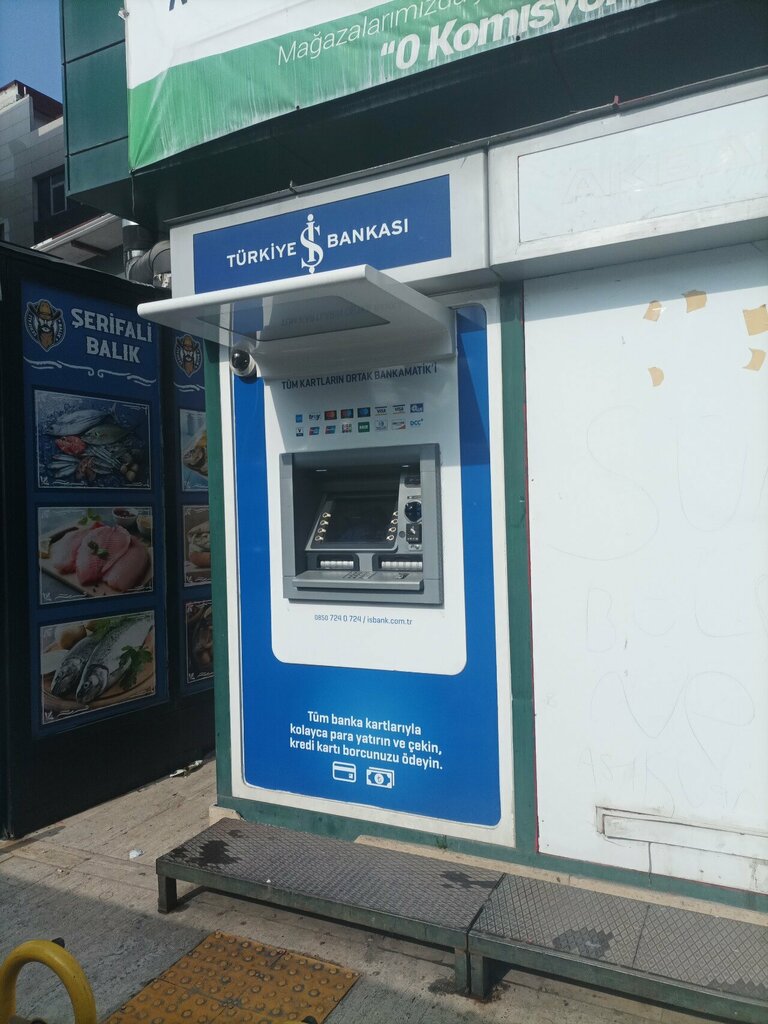 ATM'ler Türkiye İş Bankası, İstanbul, foto
