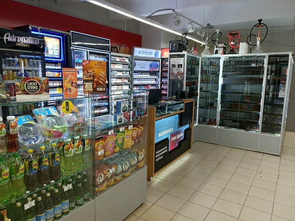 Tütün, sigara mağazaları Табак, Moskova, foto