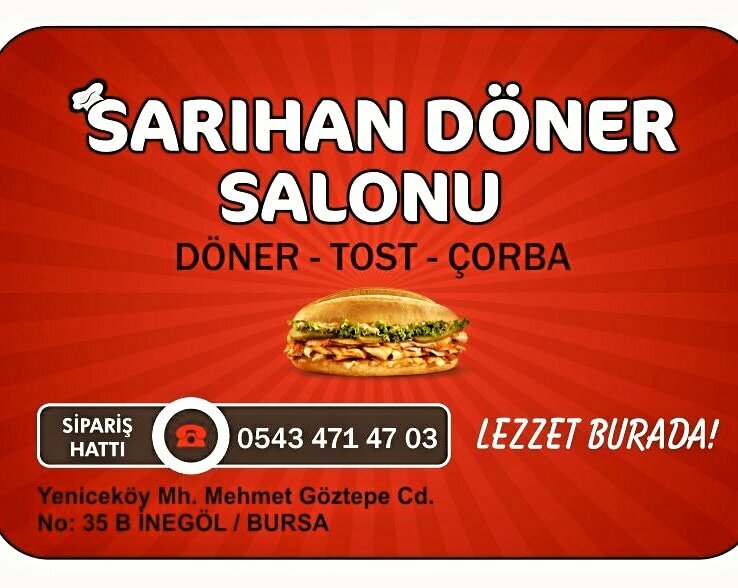 Restoran Sarıhan Döner Salonu, İnegöl, foto