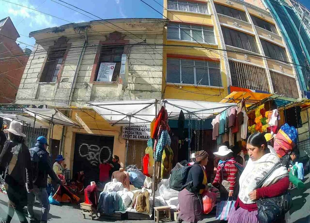 Mini-market Market Post, La Paz, foto