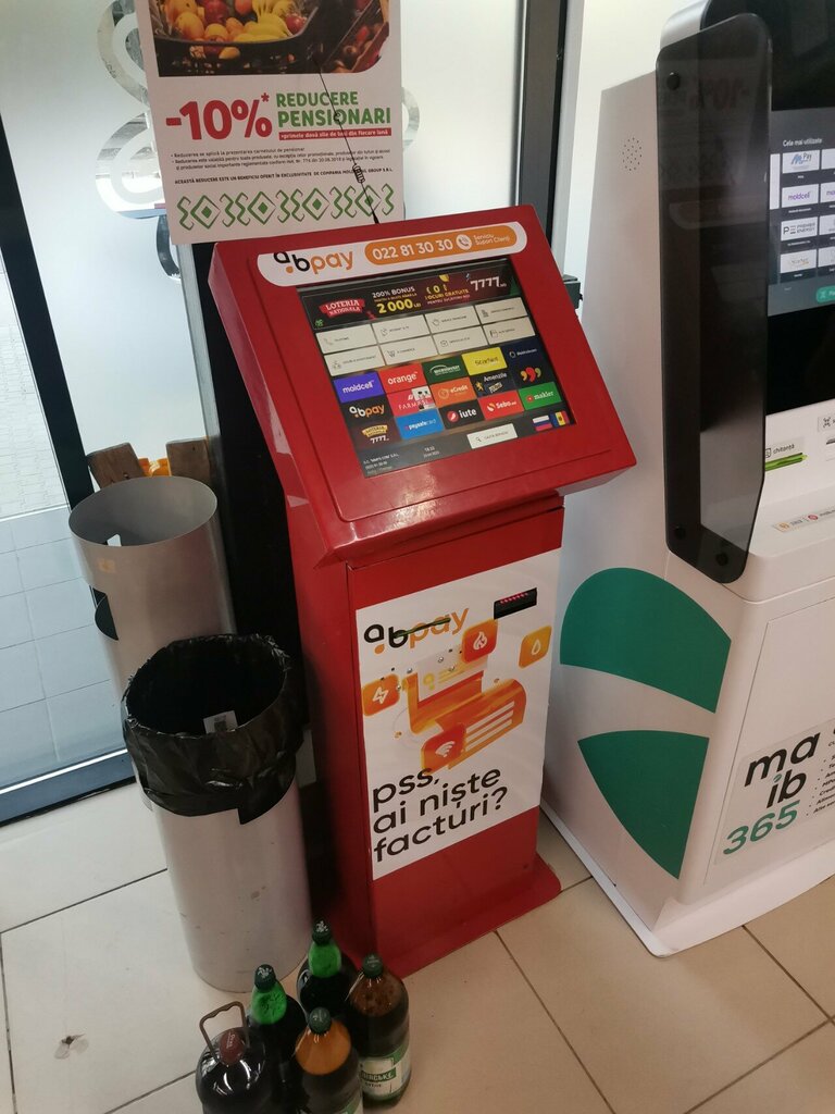 Ödeme terminali Bpay, Kişinev, foto