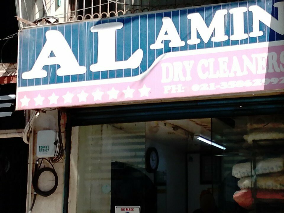 Kuru temizlemeciler Al amin, Karaçi, foto