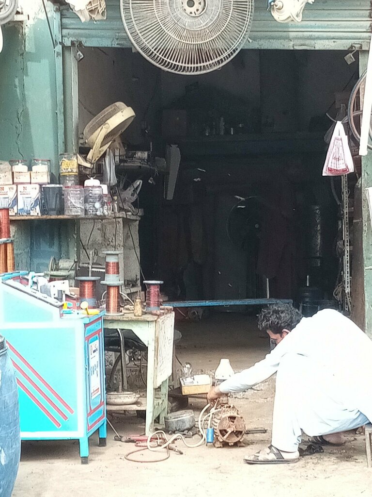 Elektronik eşya mağazaları Khan electronics, Karaçi, foto