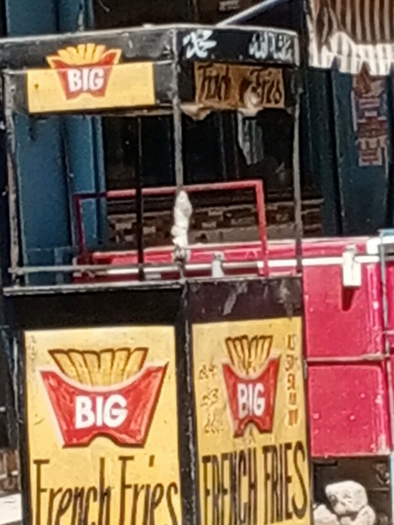 Kafe Big french fries, Karaçi, foto