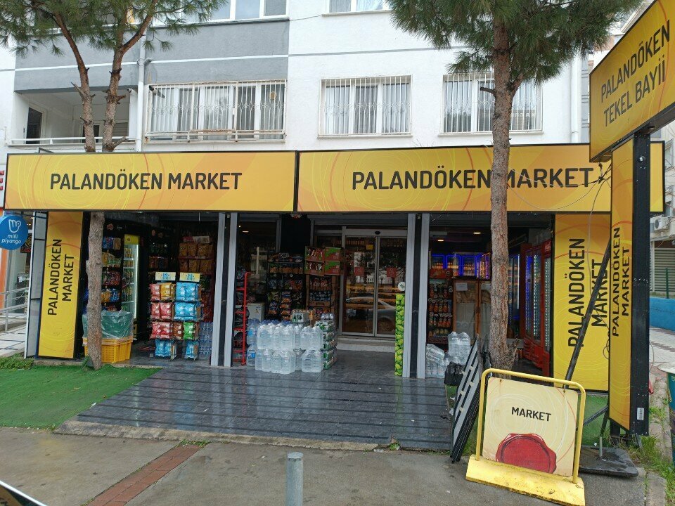 Market Palandöken Market, İzmir, foto