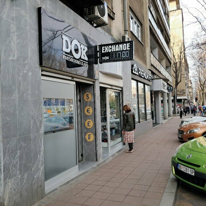 Döviz büroları Menjačnica Dok1, Belgrad, foto
