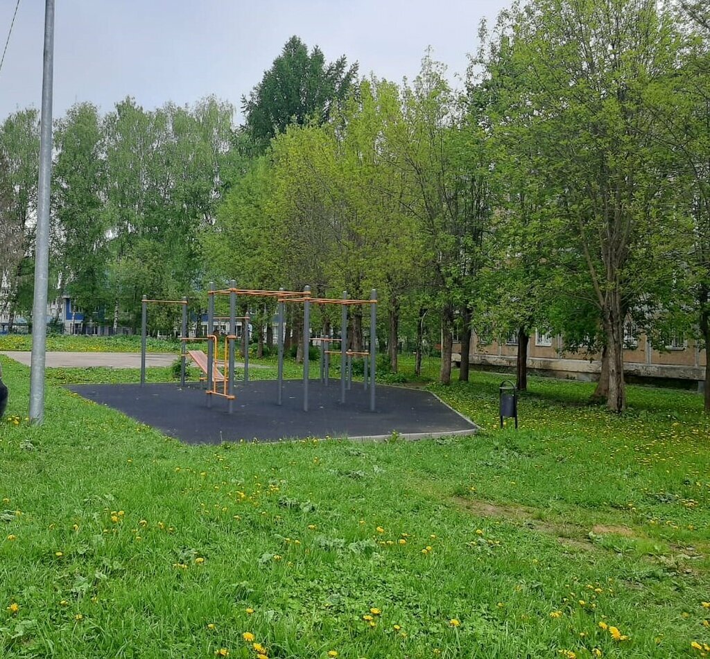 Spor alanı Площадка для воркаута, Vysokovsk, foto
