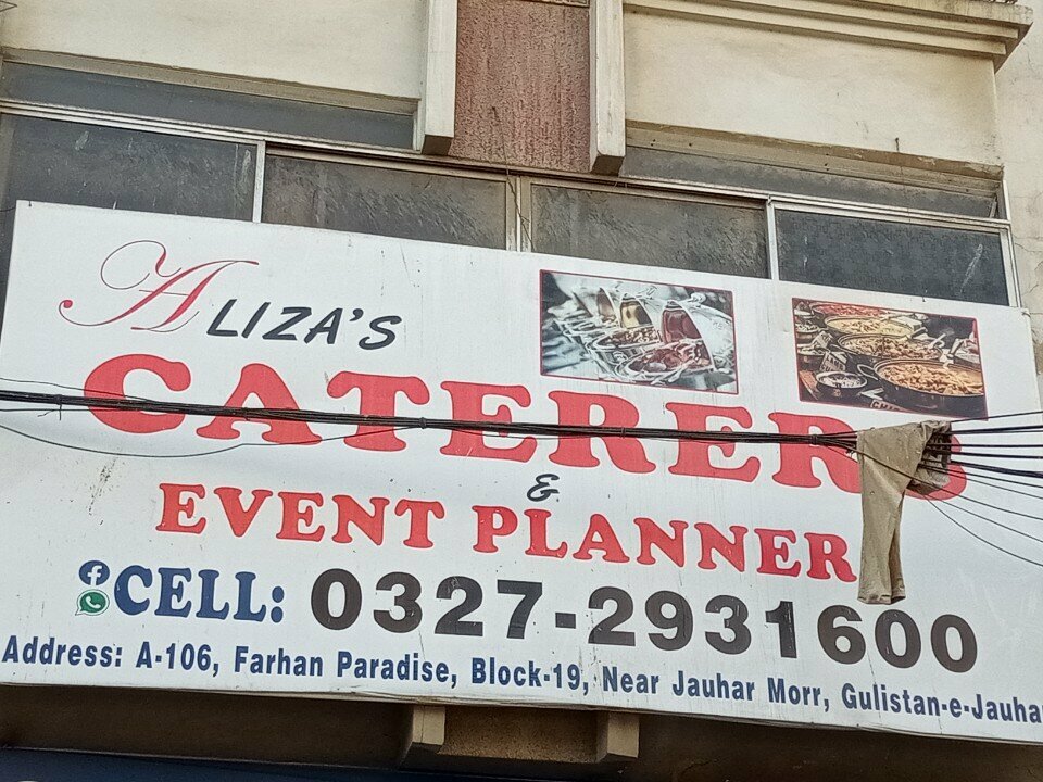 Fast food Alizas caterer's, Karaçi, foto