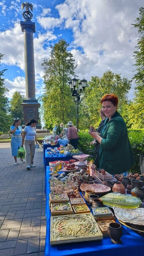Geçici fuar Ремесленная ярмарка, Yaroslavl, foto