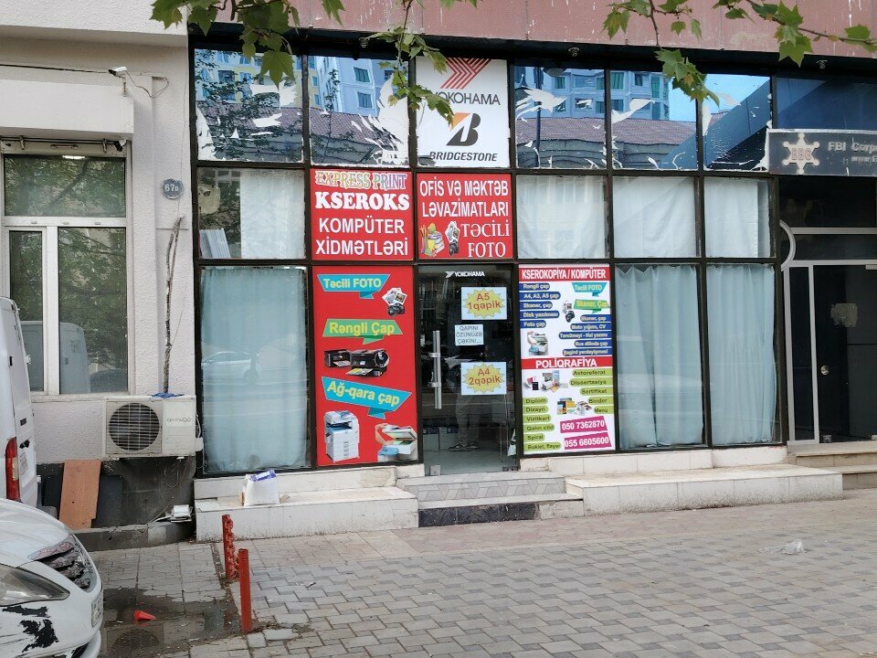 Fotokopi dükkanları Express Print, Bakü, foto