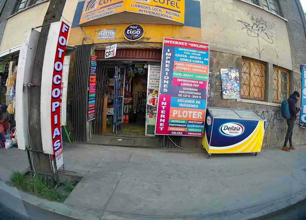 i̇nternet kafeler On Line, La Paz, foto