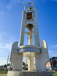 Махачкала (Republic of Daghestan, Makhachkala, Trolleybusnoye koltso), giriş işareti  Makhachkala'dan