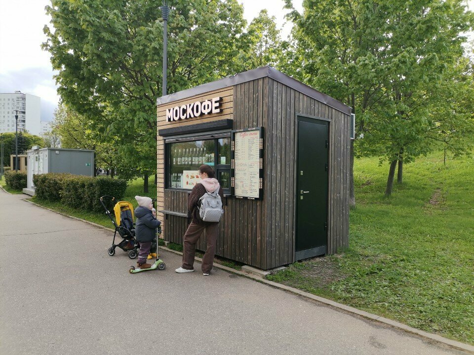 Kahve dükkanları МОСкофе, Moskova, foto