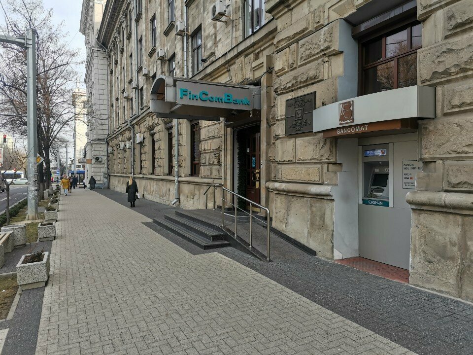 ATM'ler FinComBank, Kişinev, foto