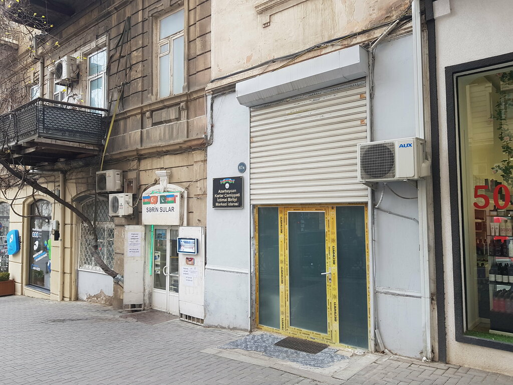 Sosyal yardım kuruluşları Azərbaycan Karlar Cəmiyyəti İctimai Birliyi Mərkəzi İdarəsi, Bakü, foto