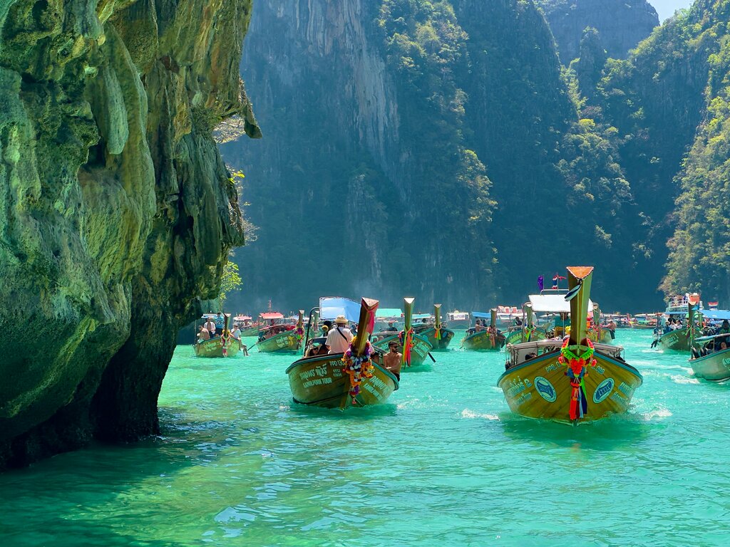 Doğa Pi Leh Bay, Dünya, foto