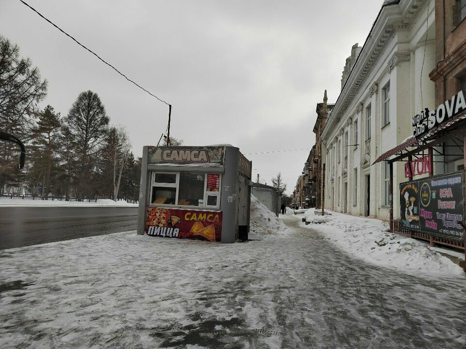 Fast food Kiosk goryachego pitaniya, Omsk, foto