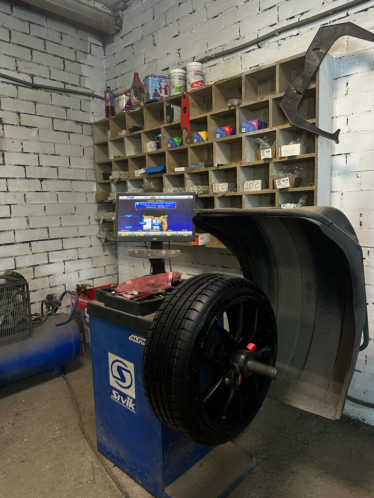 Oto lastik tamiri Шиномонтаж, Vladimirskaya oblastı, foto