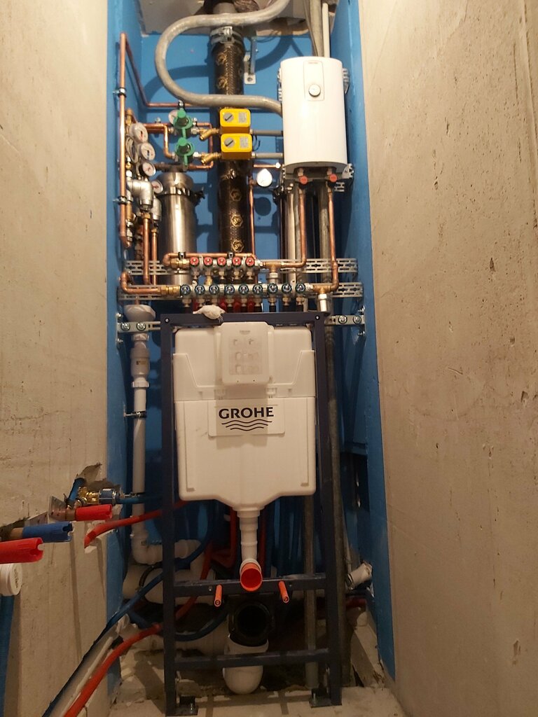 Sıhhi tesisat hizmetleri SantehSvarok, Moskova, foto