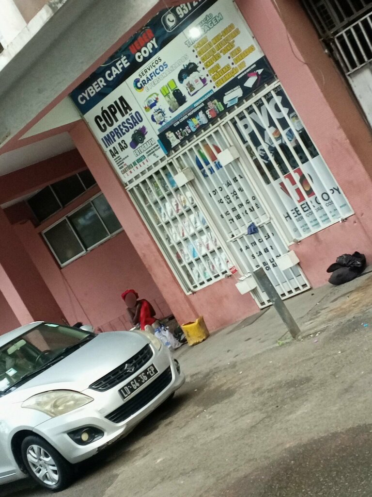 Baskı hizmetleri Cyber Café, Loanda, foto