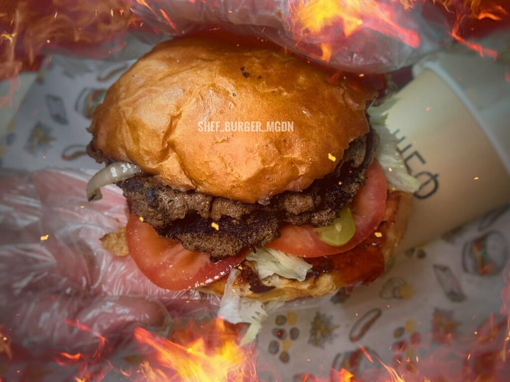 Fast food Шеф Бургер, Magadan, foto